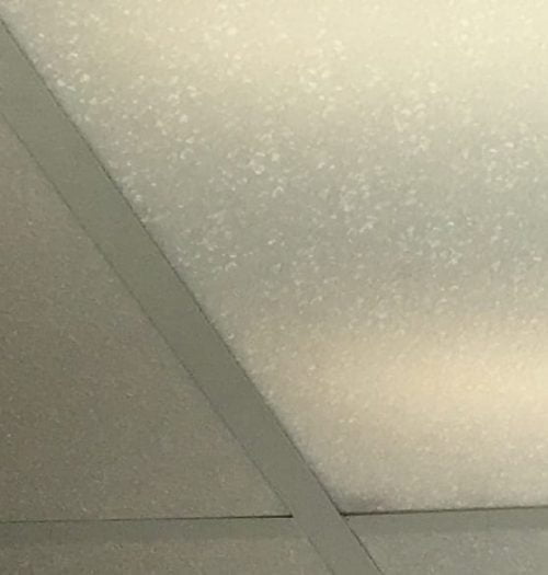 White acrylic ceiling Light panel | White Cracked Ice | Ceiling Cover