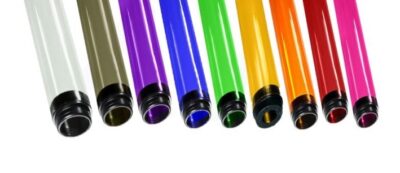 Fluorescent Tube Guard Pink | 4' T-8 Tube Light | Fluorolite Plastics