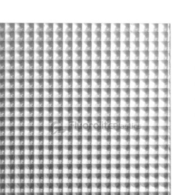 Premium Acrylic Clear Prismatic Lighting Panel | 2 x 4 | 4 Pack