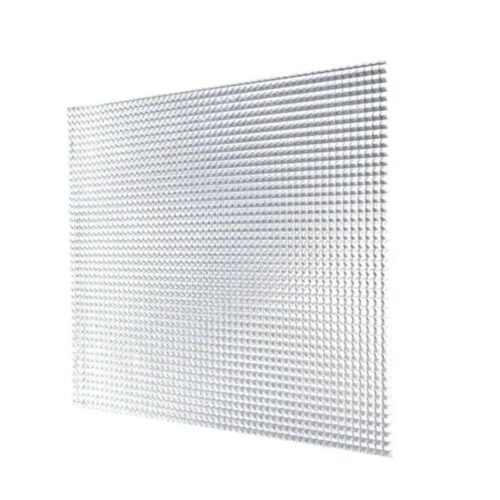 Premium Acrylic Clear Prismatic Lighting Panel | 2 x 4 | 4 Pack