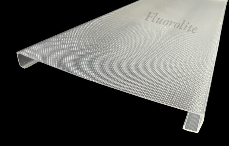 Ceiling Light Diffuser Replacement | 2 Light | Clear Prismatic Acrylic